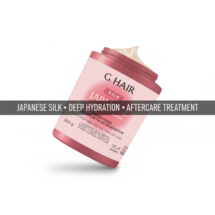 Inoar Japanese Silk Aftercare Mask 300g - Hair Mask for Damaged Hair ...