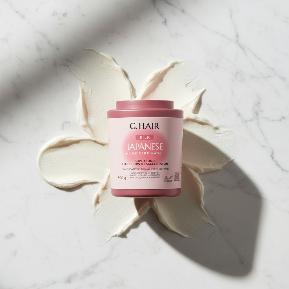 Inoar Japanese Silk Aftercare Mask 300g - Hair Mask for Damaged Hair ...