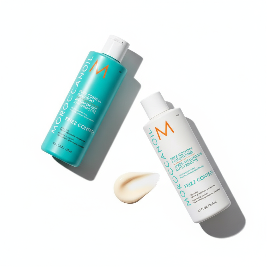Moroccanoil Frizz Control Bundle - Complete 2-Step System | Partners Hair
